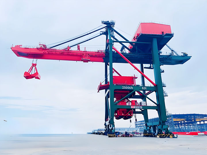 Grab Ship Unloader - Weihua Heavy Machinery