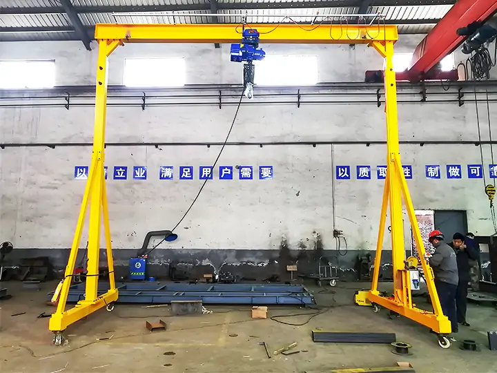 Small Portable Gantry Crane - Weihua Heavy Machinery