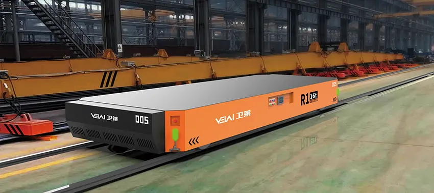 R1 Series AGV Rail Transfer Cart - Weihua Heavy Machinery