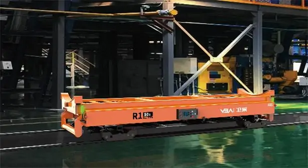 R1 Series AGV Rail Transfer Cart - Weihua Heavy Machinery