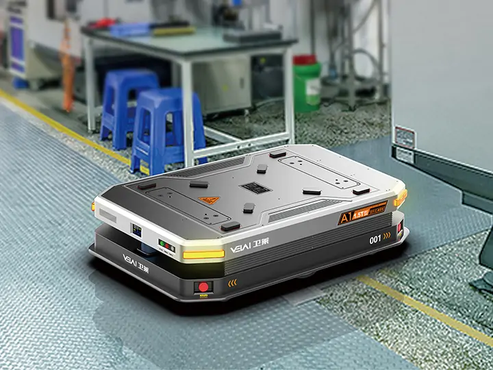 A1- AGV Automated Guided Cart - Weihua Heavy Machinery